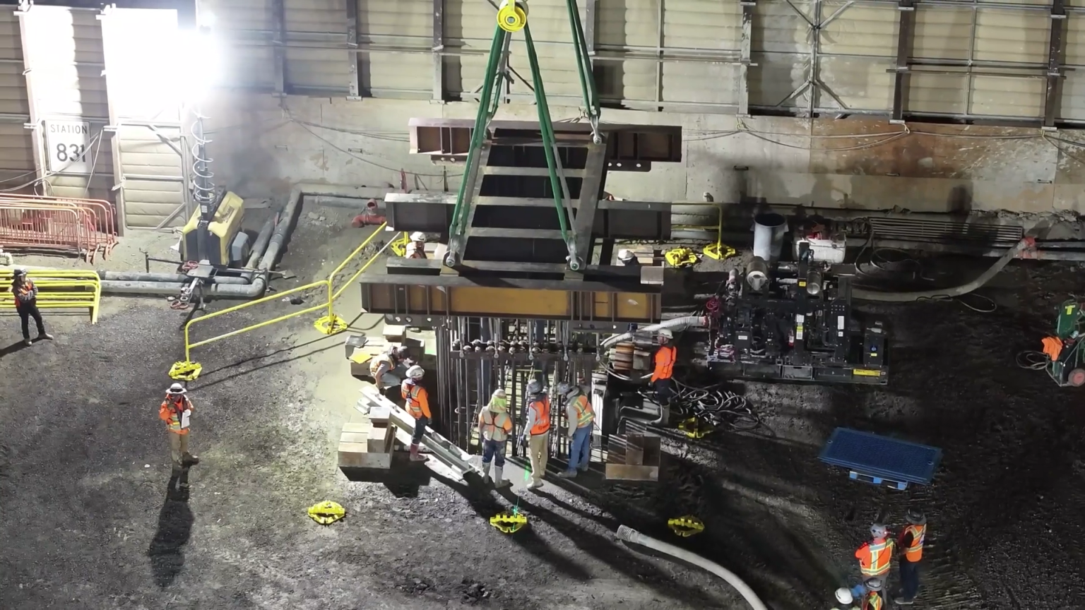 Massive Crane at Work on BART Silicon Valley Extension, Signaling Major ...